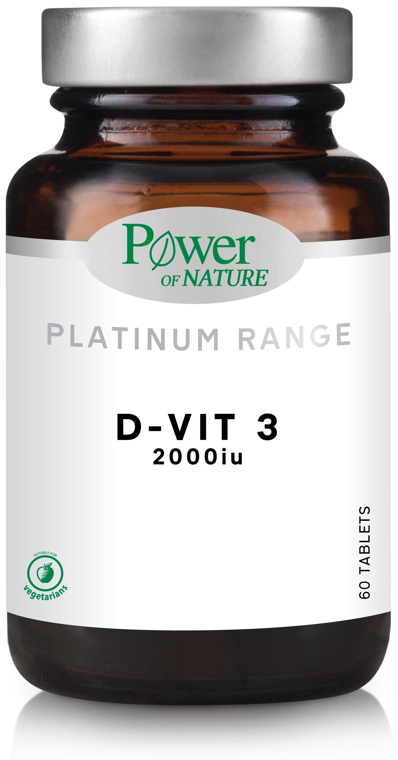 Platinum Range D-Vit 3, 60 таблетки, Power of Nature | Ozone.bg