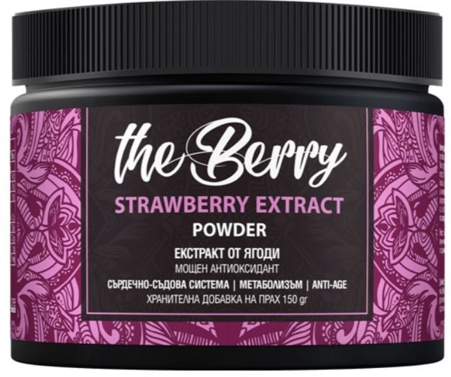 The Berry Strawberry Extract Powder, 150 g, Lifestore | Ozone.bg