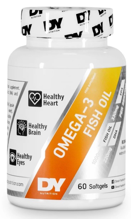 Omega-3 Fish Oil, 60 капсули, Dorian Yates Nutrition | Ozone.bg