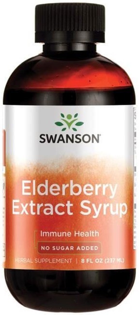 Elderberry Extract Syrup, 237 ml, Swanson | Ozone.bg