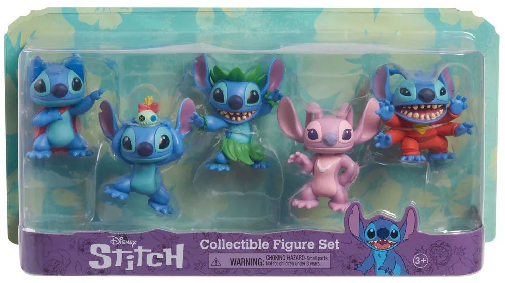 Игрален комплект с фигури Disney Stitch - 5 броя | Отлична цена | Ozone.bg