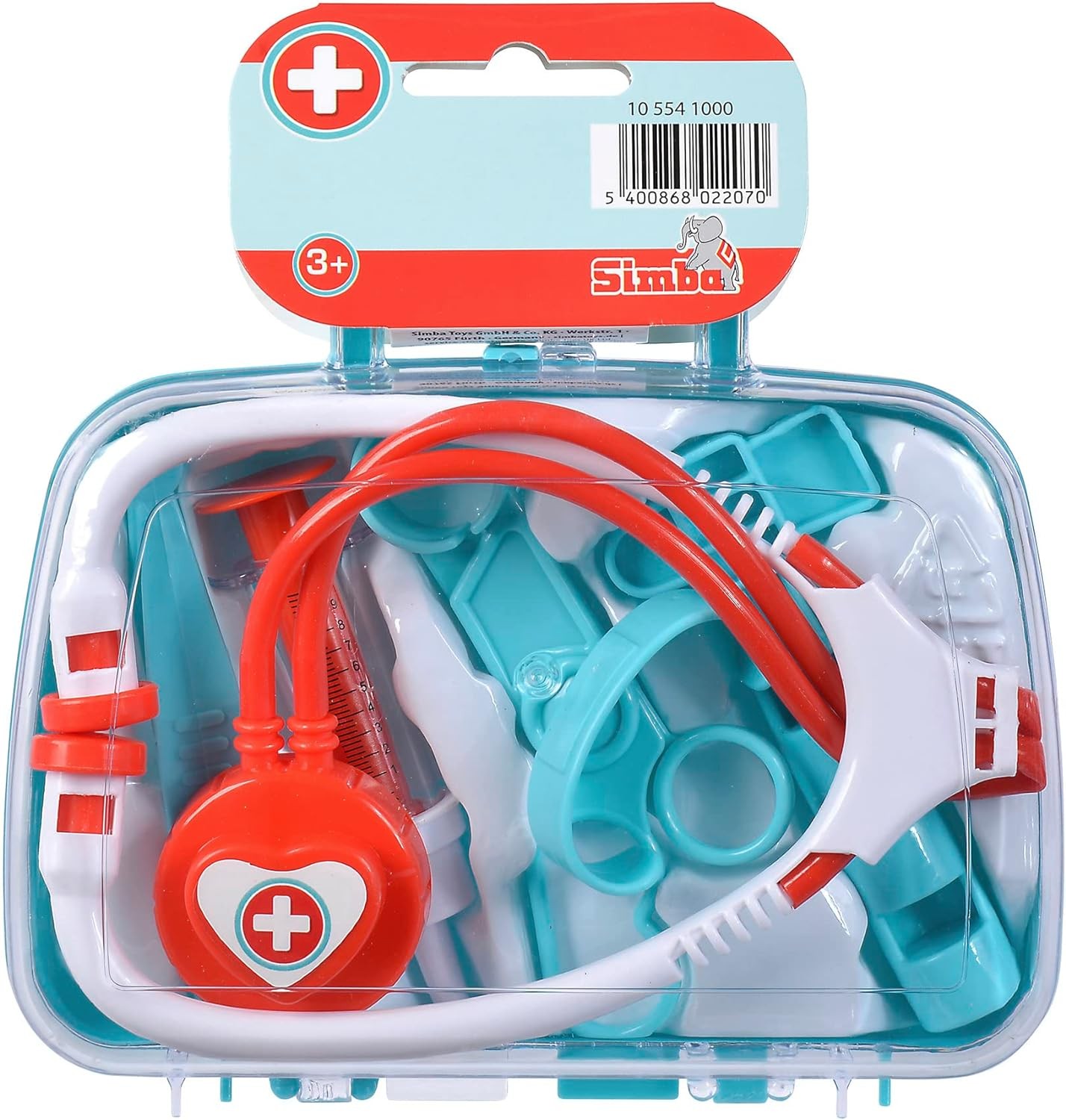 Игрален комплект Simba Toys - Докторско куфарче с инструменти ...