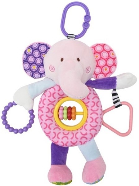 Играчка с активности Lorelli Toys - Слонче, розово | Добра цена | Ozone.bg