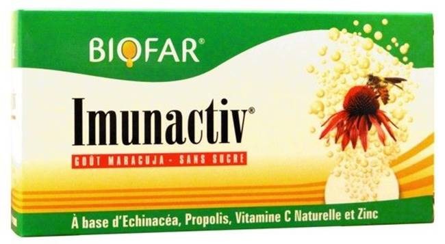Imunactiv, 10 ефервесцентни таблетки, Biofar | Ozone.bg