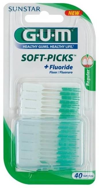 Gum Интердентални четки Soft-Pick, 40 броя | Ozone.bg