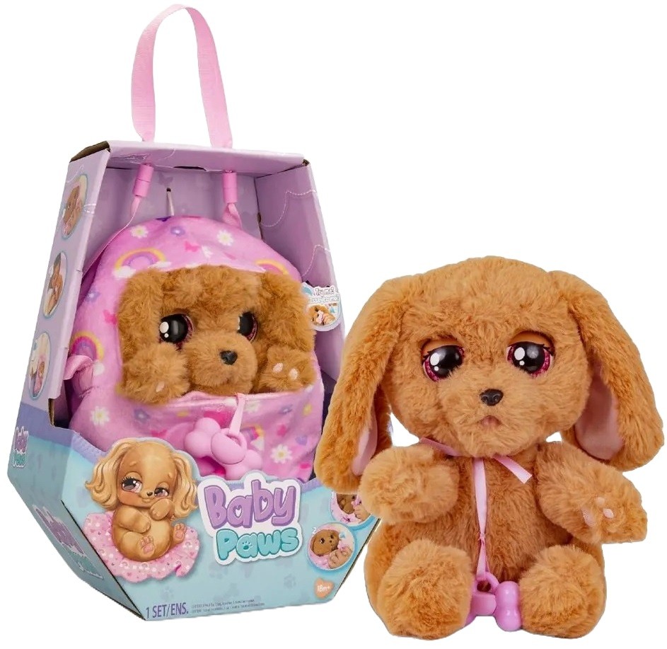 Интерактивно бебе куче IMC Toys Baby Paws - Кокер | Отлична цена | Ozone.bg
