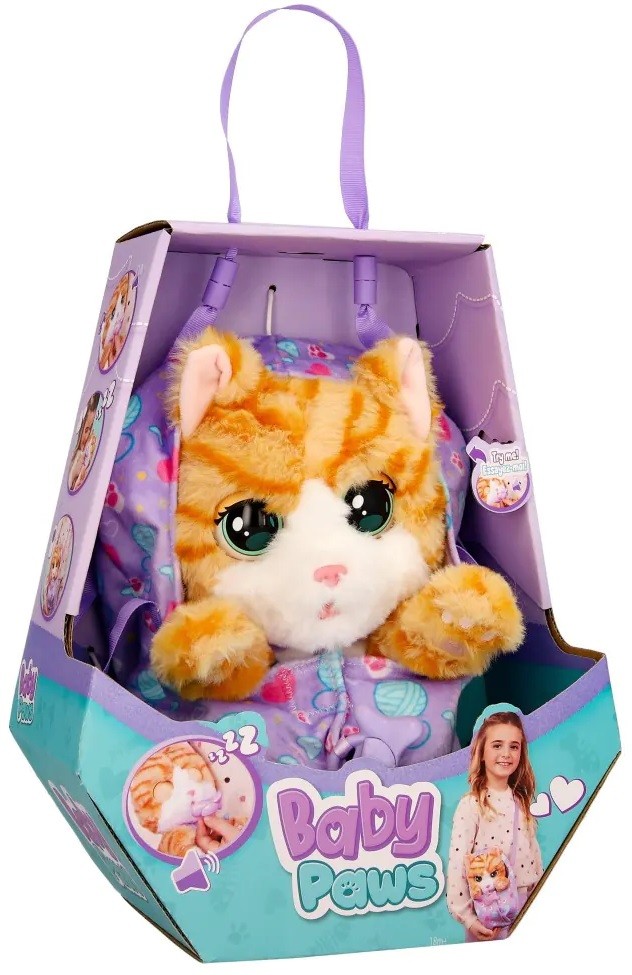 Интерактивно бебе коте IMC Toys Baby Paws | Отлична цена | Ozone.bg