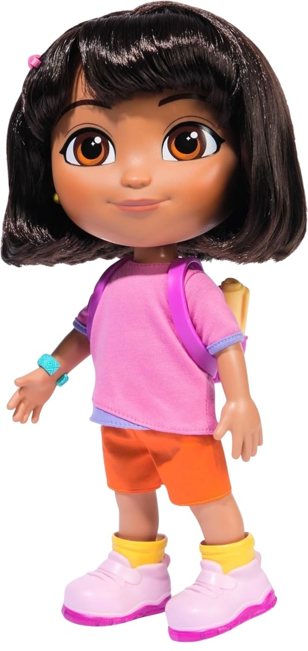Интерактивна кукла Spin Master - Dora The Explorer, със звуци, 30 cm ...