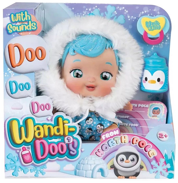 Интерактивна кукла Giochi Preziosi Wandi-Doo - North Pole, 20 cm ...