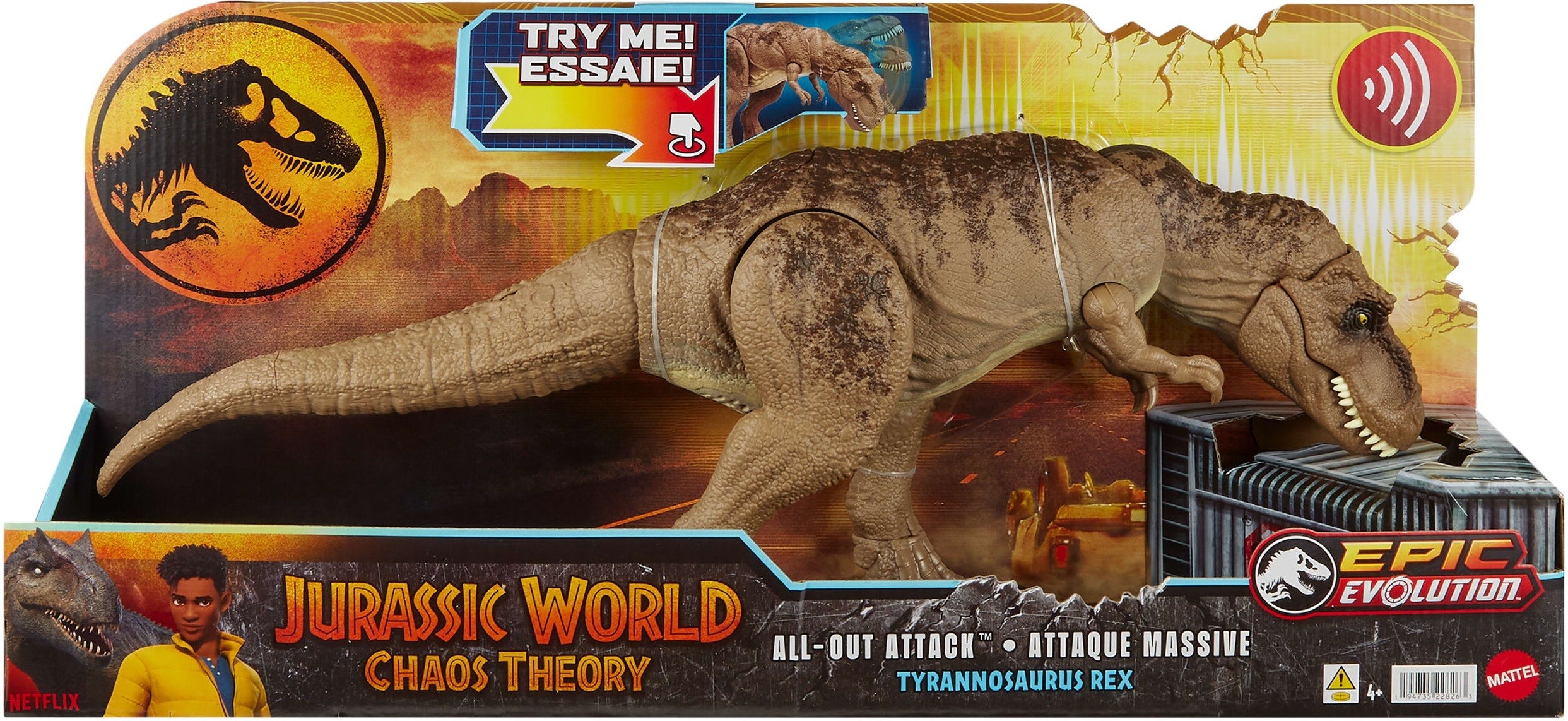Интерактивна играчка Jurassic World Epic Evolution - Chaos Theory, All ...