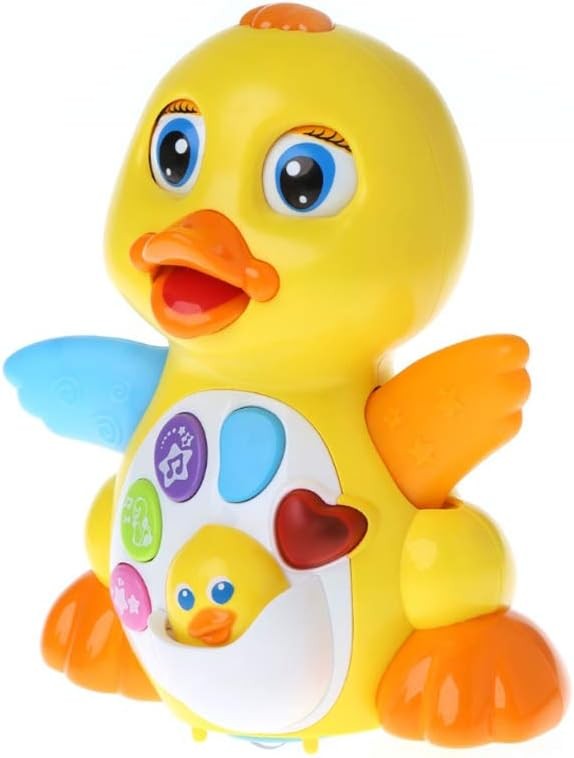 Интерактивна играчка Hola Toys - Музикално танцуващо пате | Отлична ...