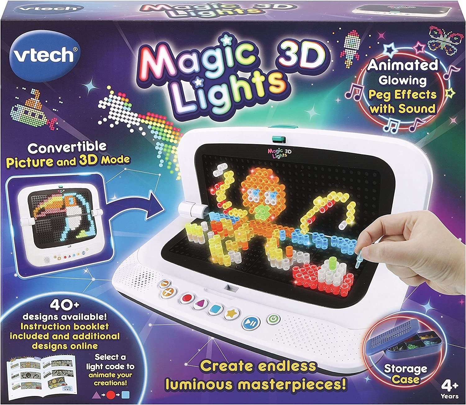 Интерактивен таблет Vtech - Магически светлини 3D (на английски език ...