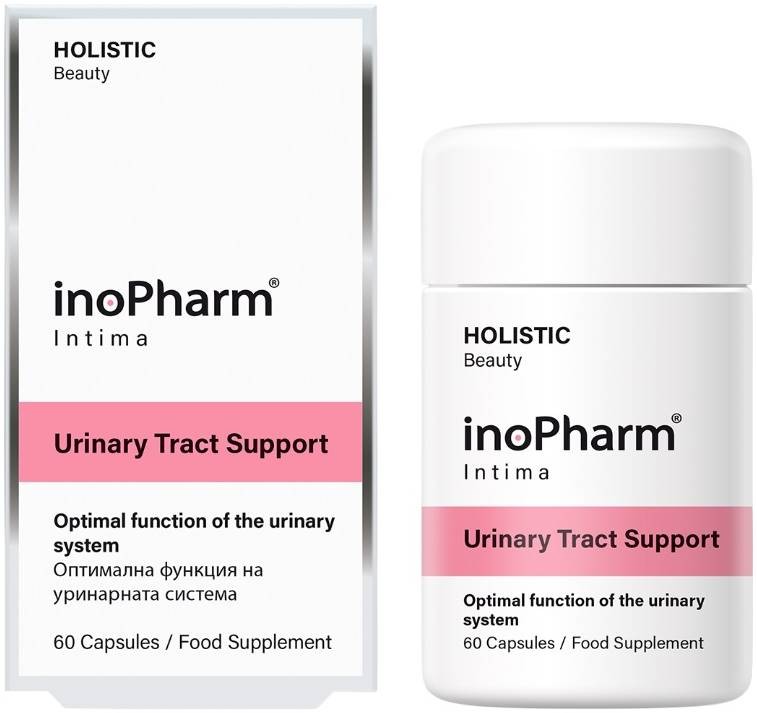 Intima Urinary Tract Support, 60 капсули, InoPharm | Ozone.bg