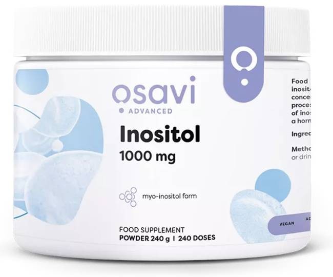 Inositol, 1000 mg, 240 g, Osavi | Ozone.bg