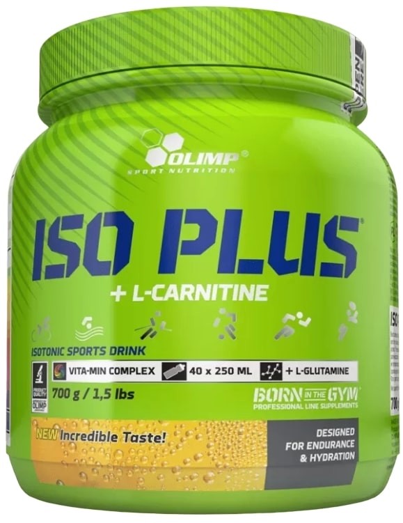 Iso Plus + L-Carnitine, лимон, 700 g, Olimp | Ozone.bg