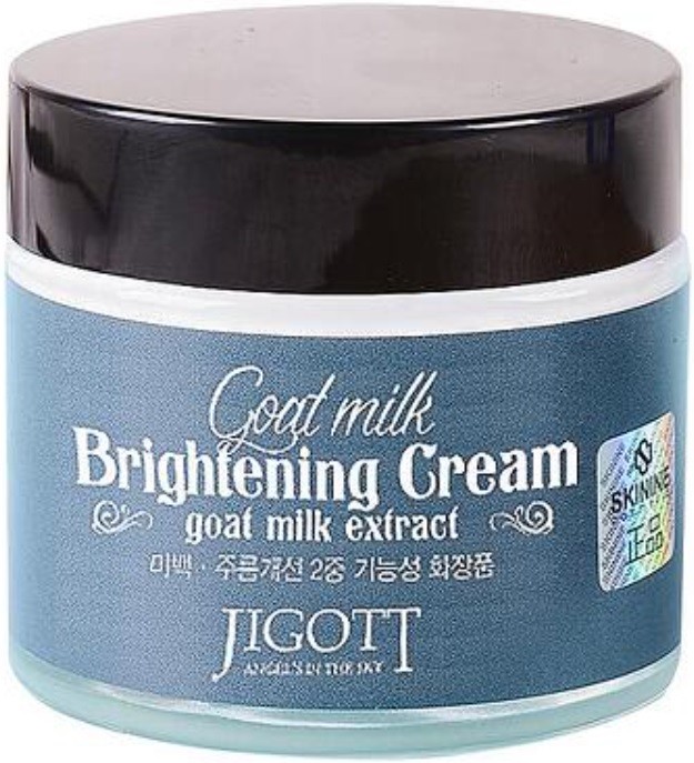 Jigott Крем за лице Goat milk Brightening, 70 ml | Ozone.bg