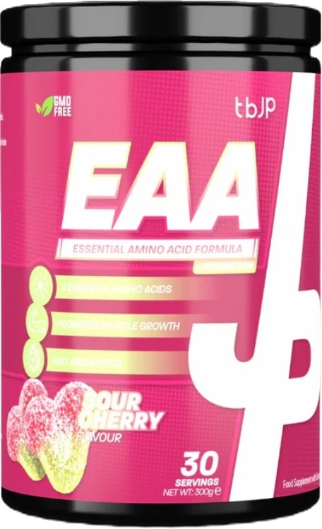 JP EAA Fermented Aminos, череша, 300 g, Trained by JP | Ozone.bg