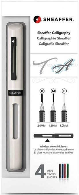 Калиграфски комплект Sheaffer - Calligraphy White | Ozone.bg