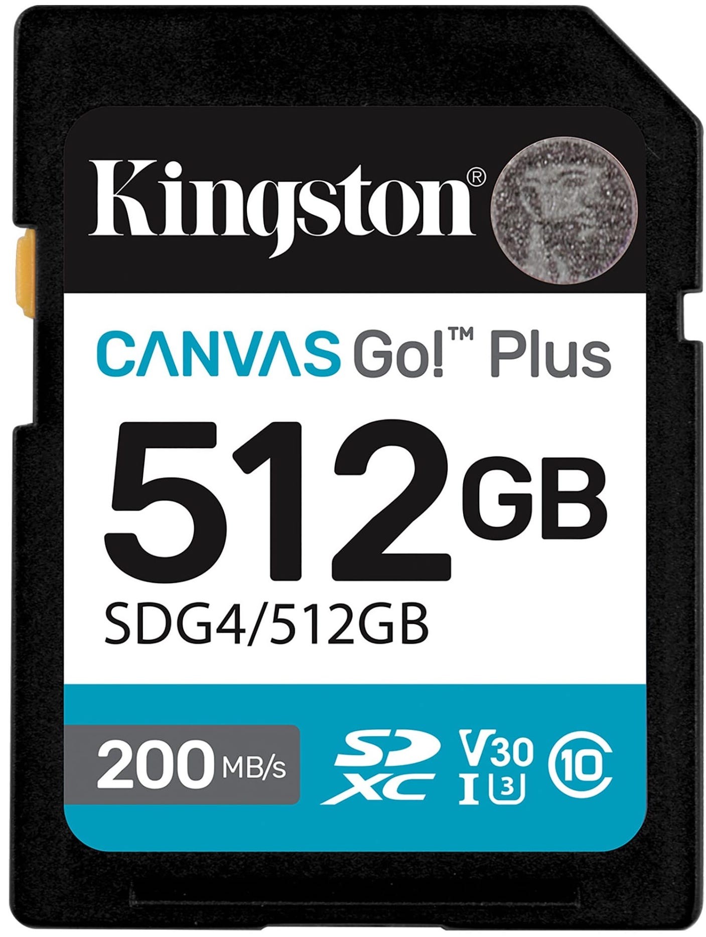 Карта памет Kingston - Canvas Go! Plus Gen 4, 512GB, SDXC, Class 10 ...