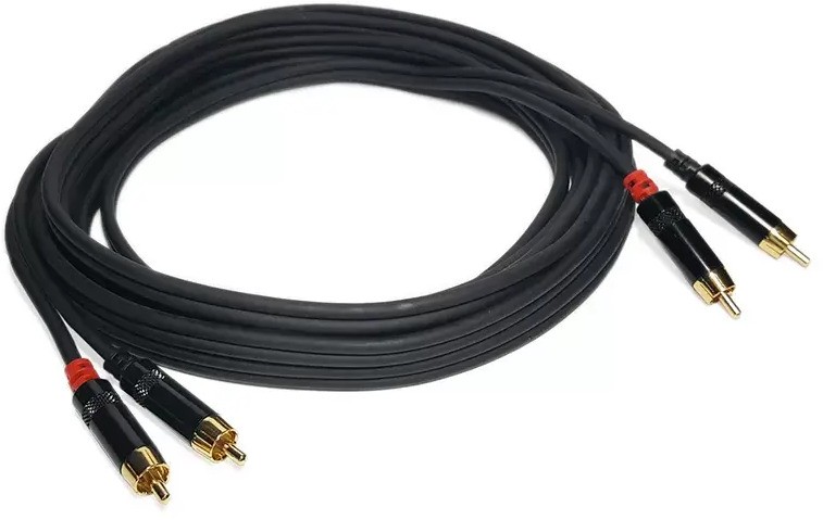 Кабел Master Audio - RCA620/5, 2x RCA/2x RCA, 5m, черен | Ozone.bg