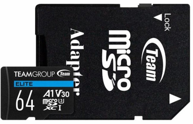 Карта памет Team Group - A1, 64GB, microSDXC, Class3 + адаптер | Ozone.bg
