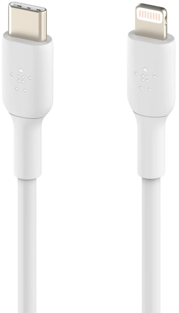 Кабел Belkin - Boost Charge, Lightning/USB-C, 2 m, бял | Ozone.bg