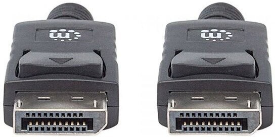 Кабел Manhattan - DisplayPort/DisplayPort, 2m, черен | Ozone.bg