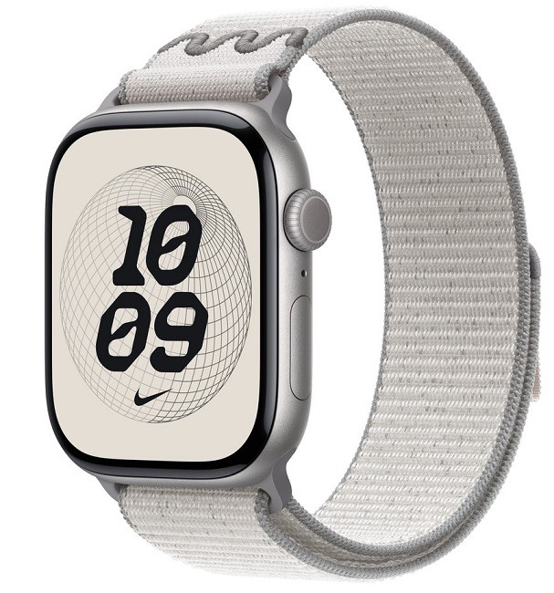 Каишка Apple - Nike Sport Loop, Apple Watch, 40 mm, Veiled Grey | Ozone.bg