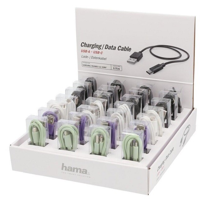 Кабел Hama - 187243, 2.4A, асортимент | Ozone.bg