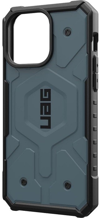 Калъф UAG - Pathfinder MagSafe, iPhone 15 Pro Max, Cloud Blue | Ozone.bg