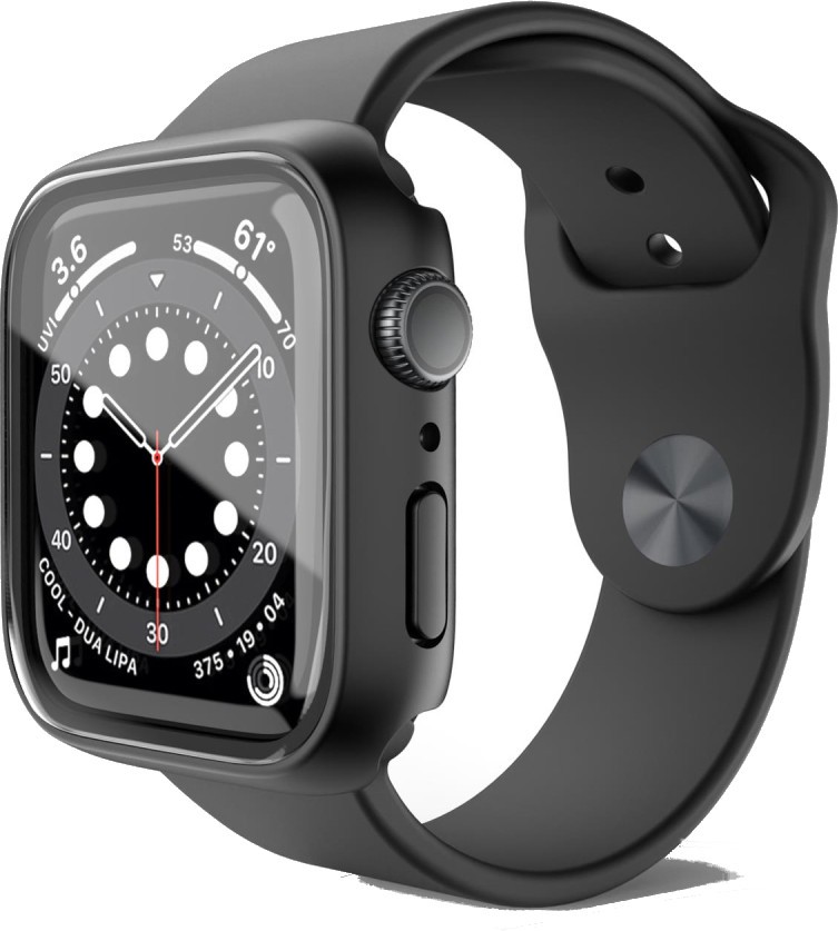 Калъф Next One - Black glass, Apple Watch 44mm | Ozone.bg