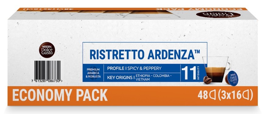 Кафе капсули NESCAFE Dolce Gusto - Ristretto Ardenza Economy pack, 48 ...