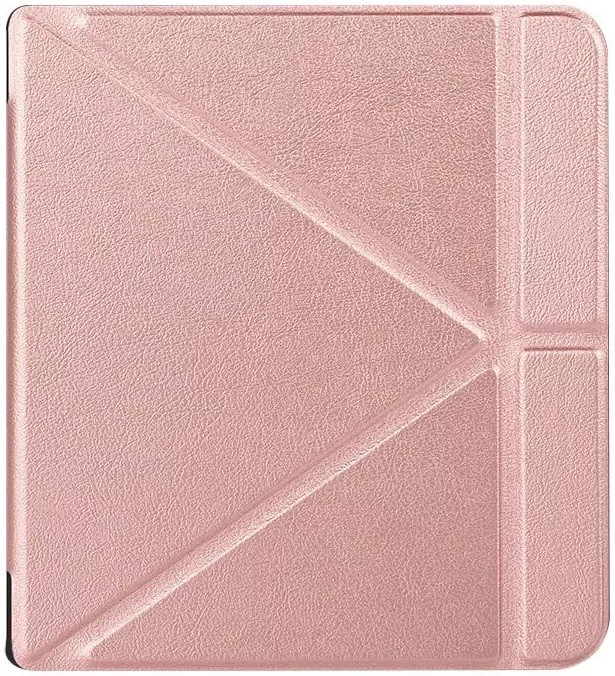 Калъф Eread - Origami, Kobo Libra H2O, розов/златист | Ozone.bg