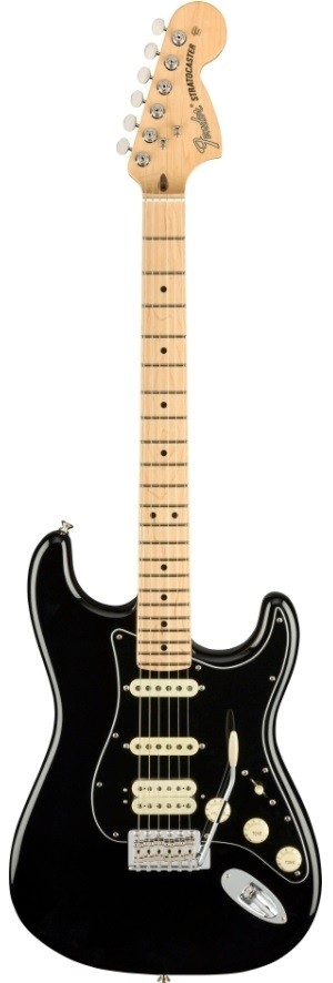 Китара Fender - American Performer Strat HSS MN, Black | Ozone.bg