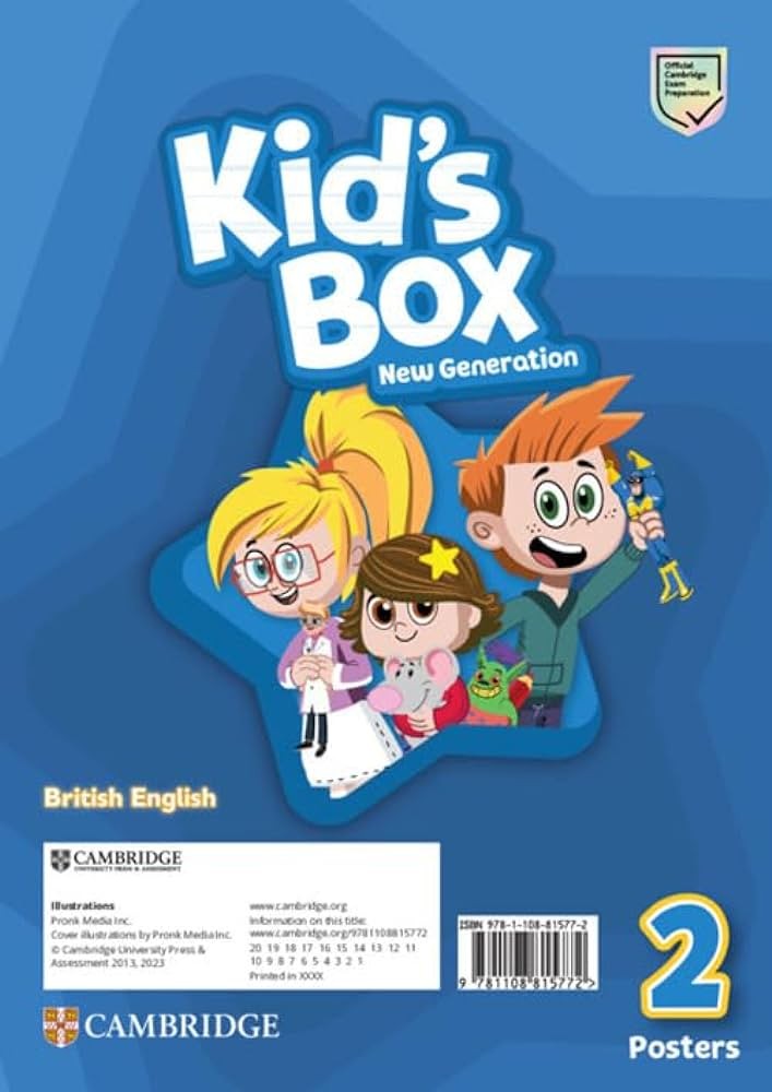Kid's Box New Generation Level 2 Posters British English / Английски ...