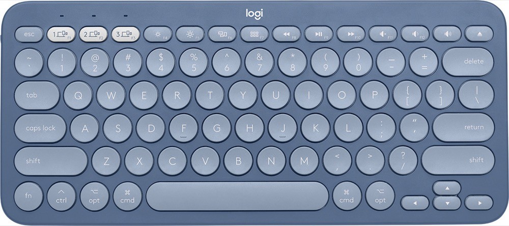 Клавиатура Logitech - K380 For Mac, US ISO , безжична, Blueberry | Ozone.bg