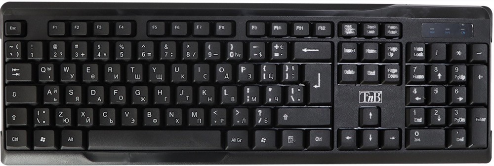 Клавиатура T'nB - Bridge, безжична, черна | Ozone.bg