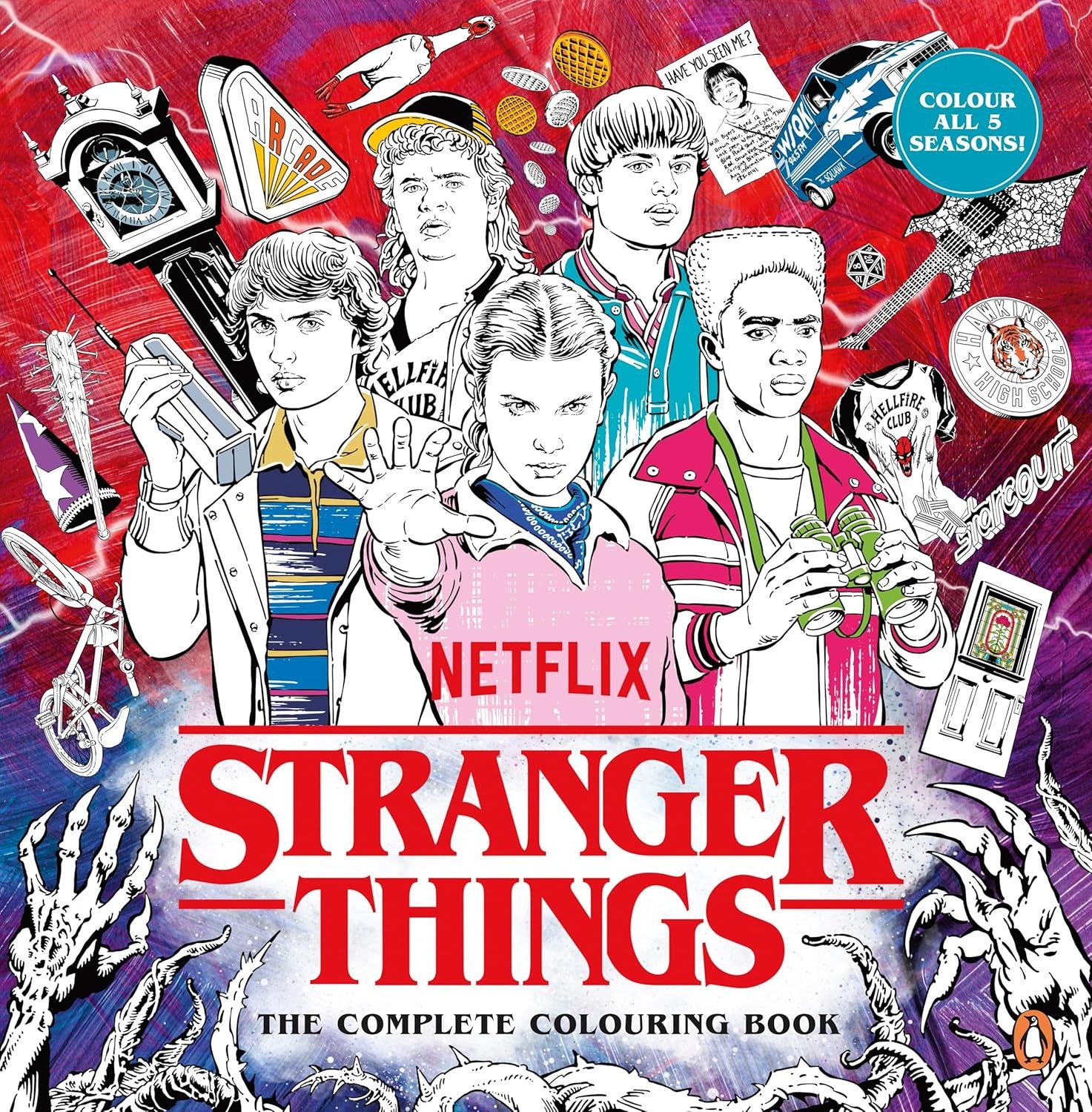 Книга за оцветяване Cornerstone: Stranger Things - The Complete ...