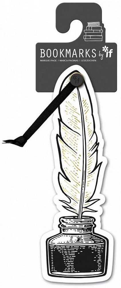 Книгоразделител IF Academia - Quill & Ink | Ozone.bg