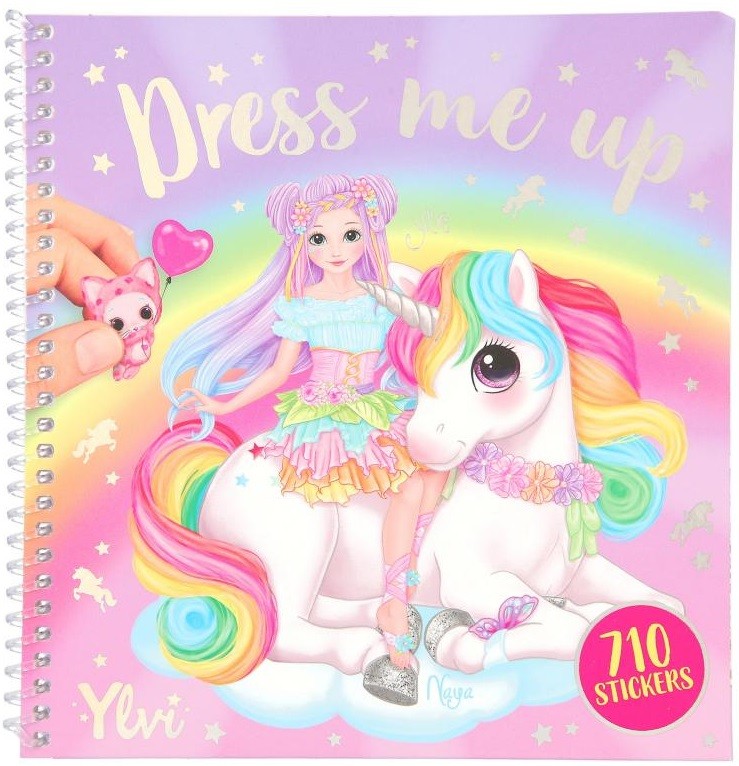 Книжка със стикери Depesche TopModel Ylvi - Облечи ме | Ozone.bg