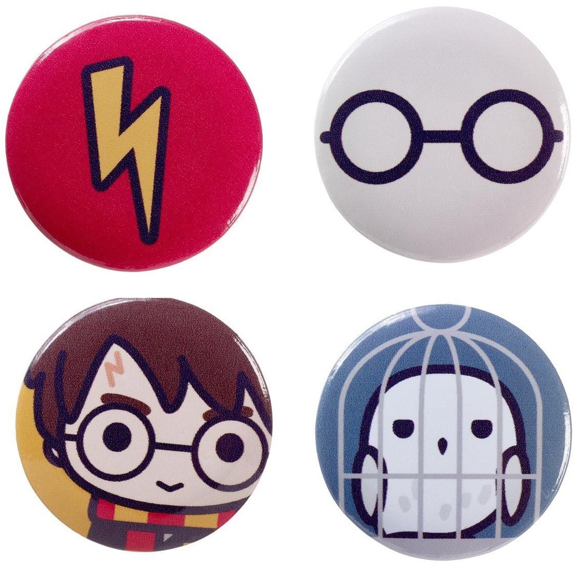Комплект значки The Carat Shop Movies: Harry Potter - Chibi | Ozone.bg