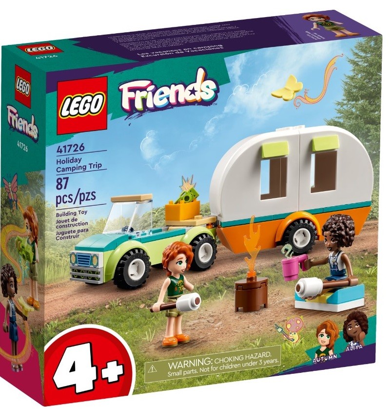 Конструктор LEGO Friends - Къмпинг пътуване (41726) | Отлична цена ...