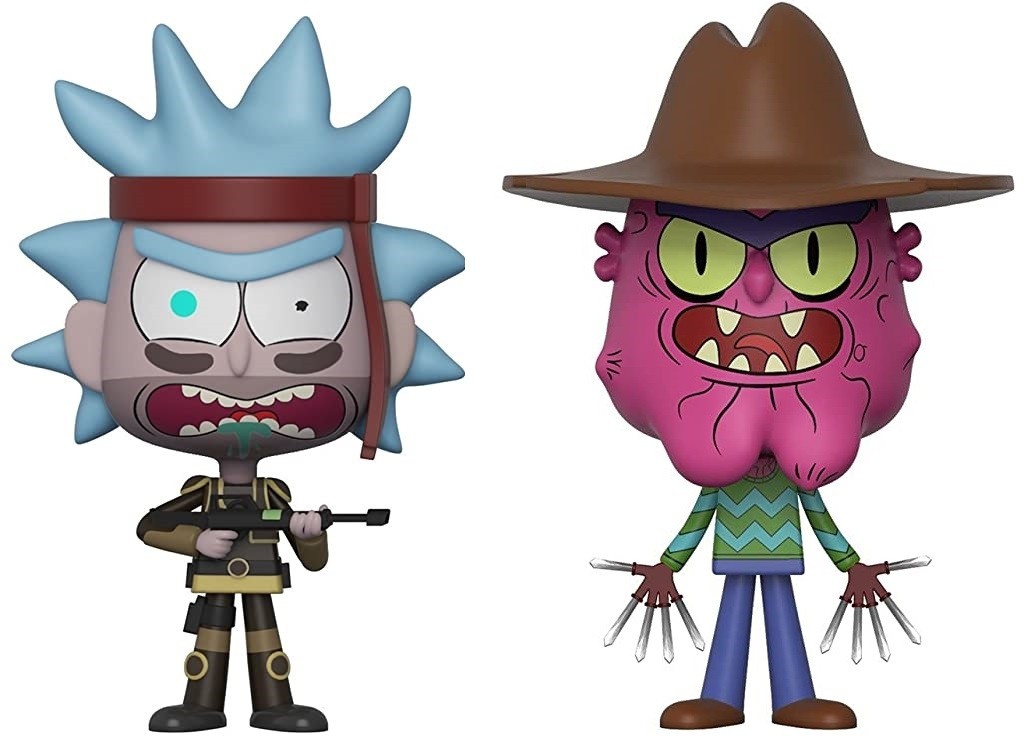 Комплект фигури Funko VYNL Animation: Rick & Morty - Rick + Scary Terry ...