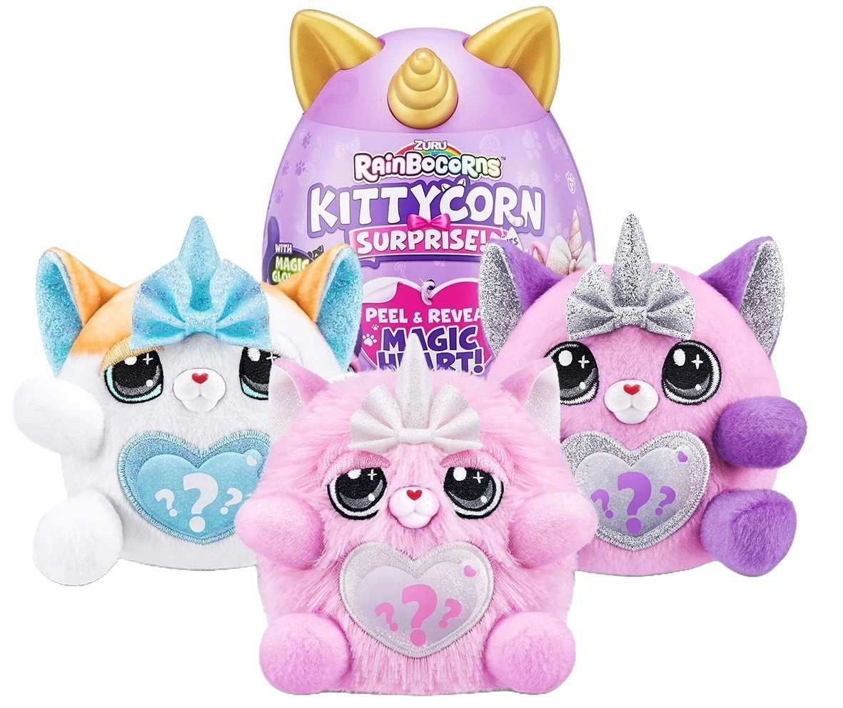 Комплект Zuru Rainbocorns Kittycorn - Яйце изненада, златно, асортимент ...