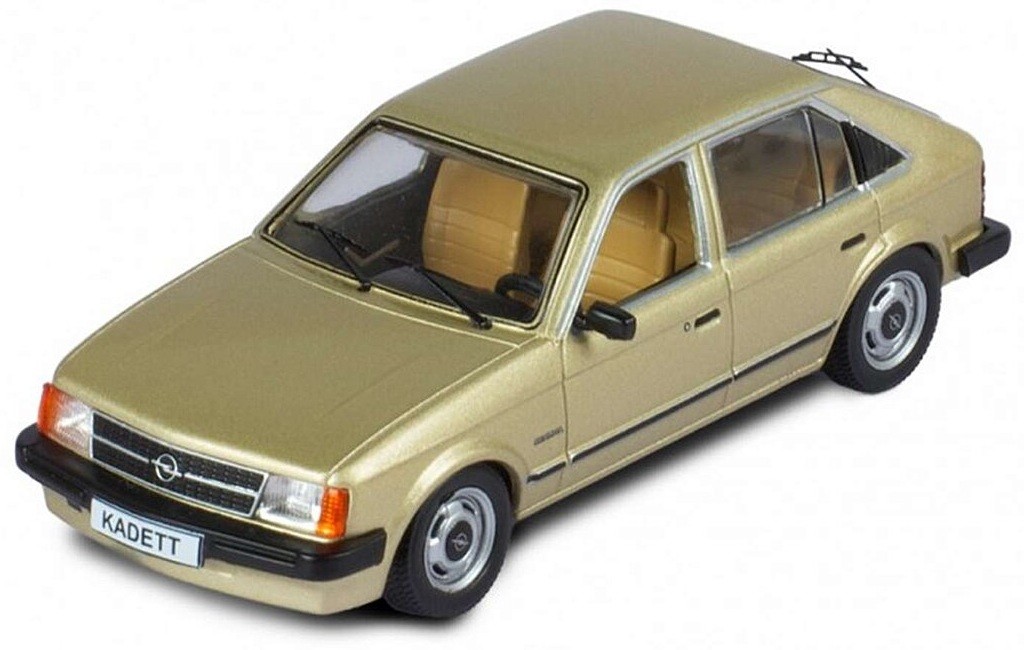 Колекционерски модел IXO Съвременни: Автомобили - Opel Kadett D (Metallic beige) (1981) | Ozone.bg