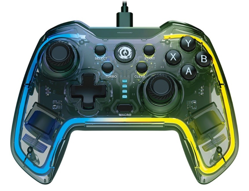 Контролер Canyon - GP-02, жичен, прозрачен | Ozone.bg