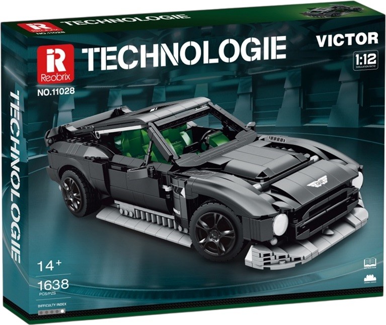 Конструктор Reobrix Technologie - Aston Martin Victor, 1:12 (11028 ...