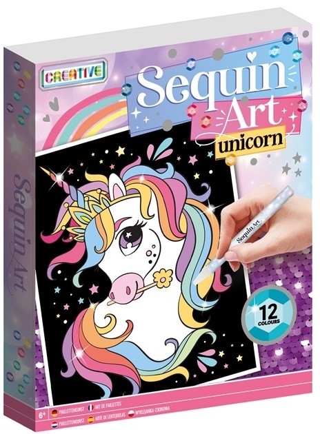 Комплект за рисуване с мъниста Grafix - Еднорог | Ozone.bg