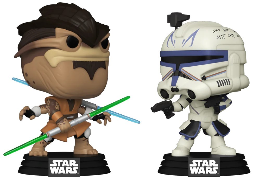 Комплект фигури Funko POP! Movies: Star Wars - Pong Krell vs. Captain ...