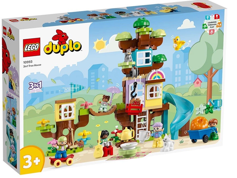 Конструктор LEGO Duplo 3 в 1 - Дървесна къща (10993) | Отлична цена ...